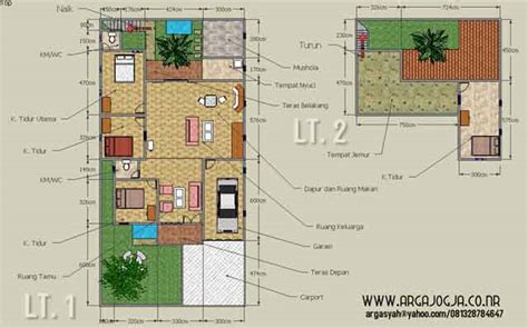 Contoh Denah Rumah Dan Tata Ruang Blog Interior Rumah Minimalis
