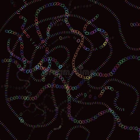 Abstract Cg Non Ai Colourful Binary Code Concept Illustration Graphic