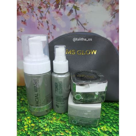 Jual MS GLOW By Cantik Skincare Paket Whitening Series Paket Glow