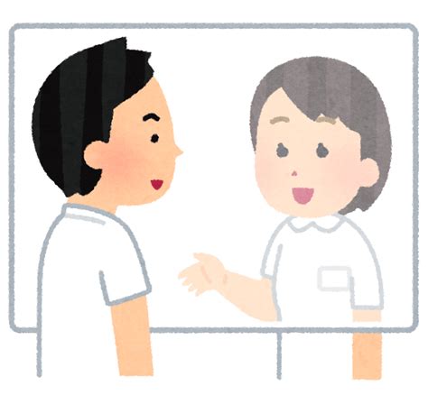 いろいろなアクリル板越しに話す人のイラスト かわいいフリー素材集 いらすとや