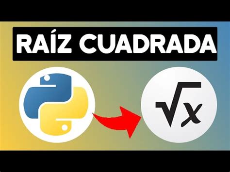 C Mo Calcular La Ra Z Cuadrada En Python Con Numpy Abalozz