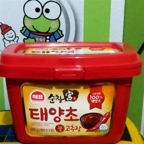 Jual Sajo Hot Pepper Paste 500gr Sambal Gochujang Korea Shopee Indonesia