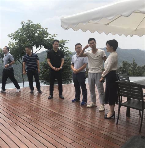 郭润葵一行调研长沙黑麋峰国家森林公园