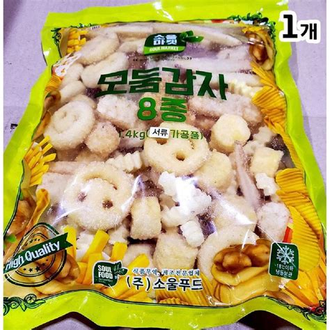 소울마켓 모둠감자8종 1 4k 감자튀김 냉동감자튀김 즉석감자튀김 간식용감자튀김 술안주 호 홈플러스 택배배송
