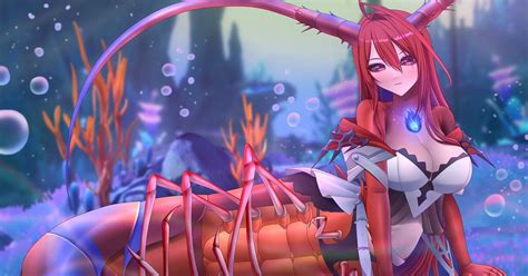 モンスター娘 Elizabeth Merlobster Zephyリンのイラスト Pixiv