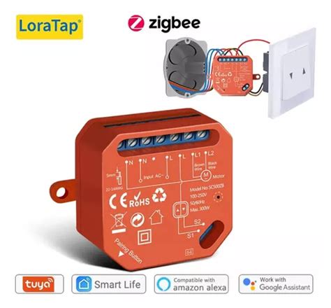 Módulo De Interruptor Cortina Zigbee Para Tuya Diy Casa Int