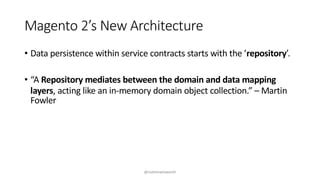 The State Of Data Persistence PPT