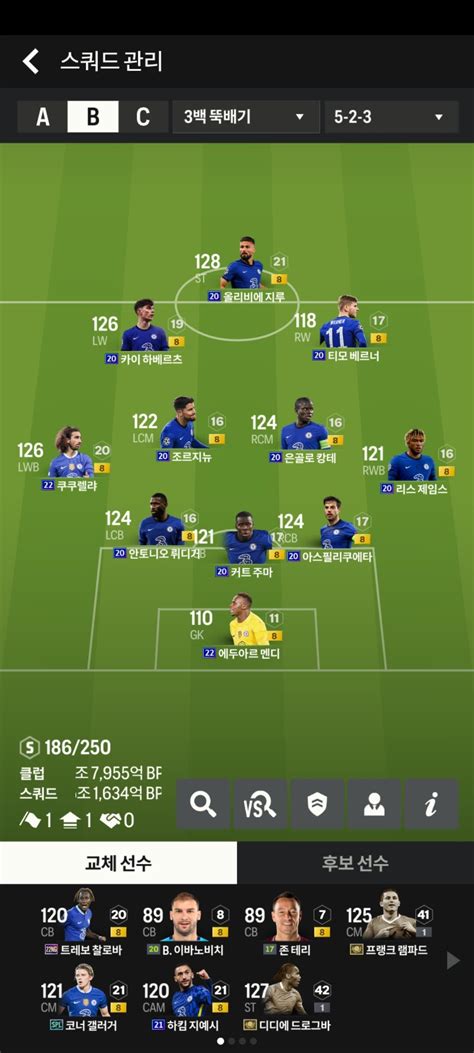투헬 첼시 챔스우승 스쿼드 다시 만드는중 Ea Fc 온라인 에펨코리아
