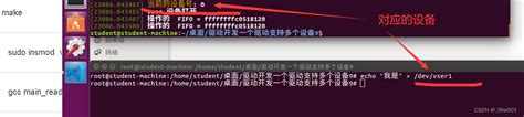 嵌入式 Linux 驱动开发 Day02 字符设备驱动 字符设备驱动 虚拟串口， 一个驱动支持多个设备安装虚拟字符驱动设备linux Csdn博客