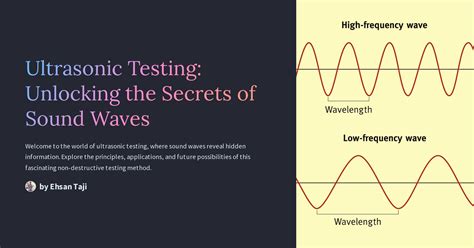 Ultrasonic Testing Unlocking The Secrets Of Sound Waves