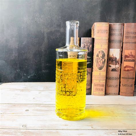 Gin Rum Vodka Glass Bottle Professional Glass Bottle Manufacturer