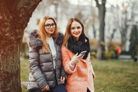 Girls In A Park Stock Image Image Of Hair Grass Park 145324483