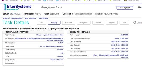 How To Delete System Tasks Intersystems Developer Community Management
