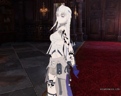 【人物mod】露西亚（α）深红囚影蚩龙渊渺 怪物猎人世界mod 踩蘑菇社区