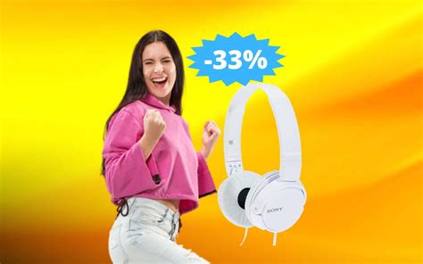 Cuffie Sony MDR ZX MEGA Sconto Del Su Amazon