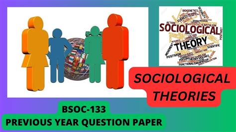 Bsoc 133 Sociological Theories Previous Year Question Paper Youtube