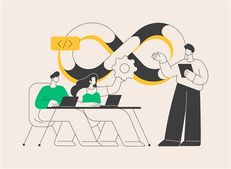 Devops Team Abstract Concept Vector Illustration 35794315 Vector Art