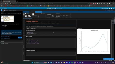 Kadir Bars Saraçoğlu Matlab Onramp L12 Conditional Programming Loops