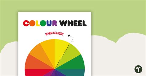 12 Part Colour Wheel And Colour Theory Teach Starter
