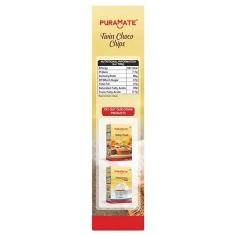 Brown Puramate Twin Choco Chips At Rs 450 Box In Nagda Id 2851961301012