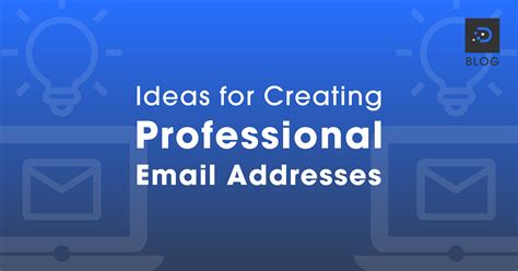 Ideas For Creating Professional Email Addresses DreamIT Host