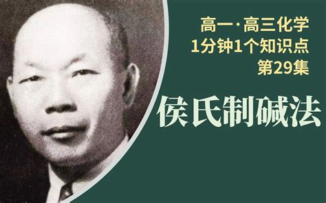 1分钟1个知识点 第29集 侯氏制碱法 侯德榜 民族之光 Bilibilib站无水印视频解析——yiuios易柚斯