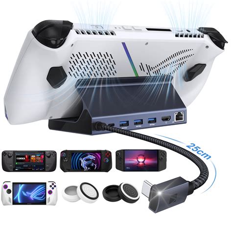 Buy Ivanky In Docking Station For Asus Rog Ally X Valve Steam Deck Oled Lenovo Legion Go Msi