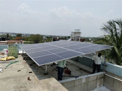 Kw On Grid Solar Power System At Kw Pandharpur ID