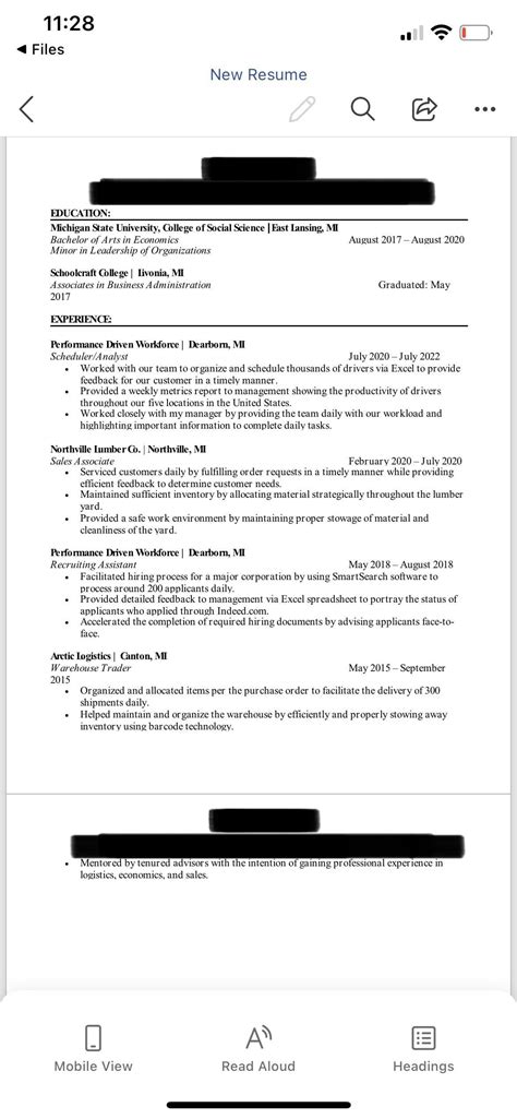 Applying For Entry Level Data Analyst Positions Would Appreciate Any
