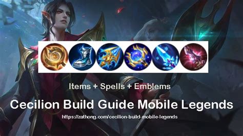 Best Cecilion Build 2025 Items Emblems Strategy Mobile Legends