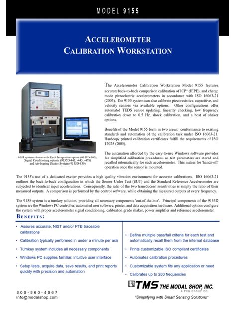 9155d datasheet ds 0008 revi letter pdf accelerometer calibration