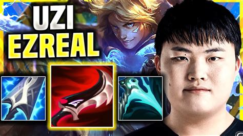 UZI IS A BEAST WITH EZREAL Uzi Plays Ezreal ADC Vs Varus Season