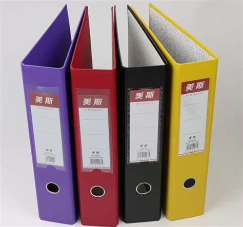 Wholesale A4 FC Lever Arch File 2 Ring Binder PP Plastic Clip File