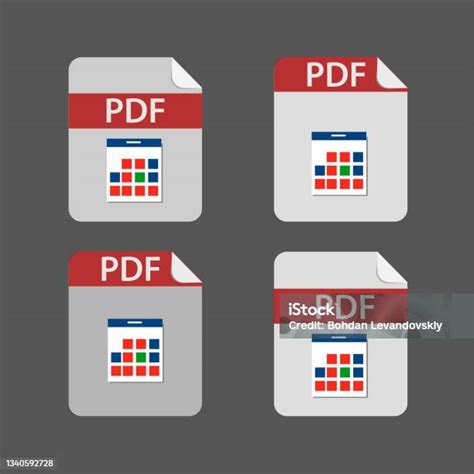 Desain Datar Dengan Dokumen Unduhan File Pdf Ikon Kumpulan Simbol