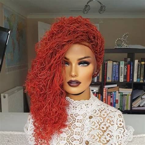 Fire Wig Etsy