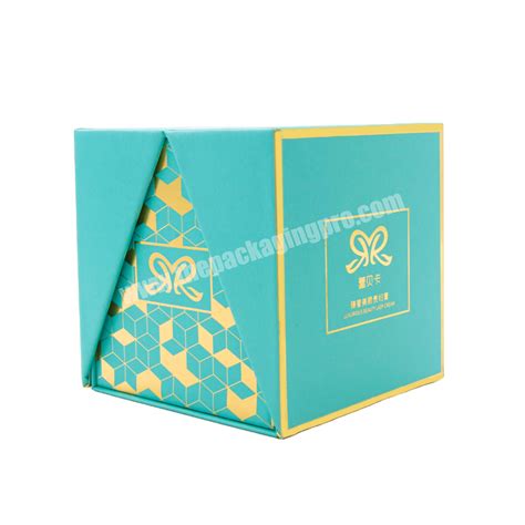 Luxury Custom Design Cardboard Box Middle Open Packaging Recyclable