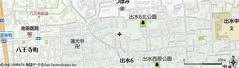 熊本県熊本市中央区出水6丁目28の地図 住所一覧検索｜地図マピオン