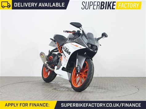 2016 Ktm Rc 390 White With 14744 Miles Used Motorbikes Dealer