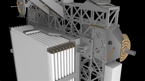 Iss Module 4 Elc 3d Model 1145432 Turbosquid