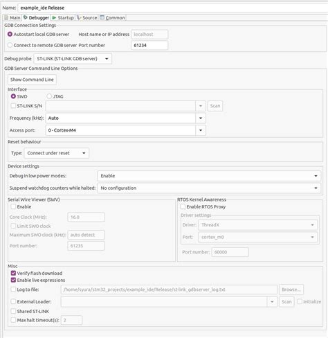 Solved How To Disable Opening Startupstm32 S File A Stmicroelectronics Community