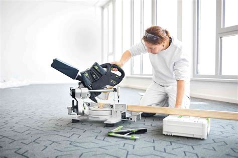 576847 FESTOOL Аккумуляторная торцовочная пила с протяжкой KAPEX KSC 60 ...