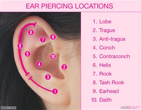 10 Things You Need To Know Before You Get Your Next Piercing Blog Huda Beauty