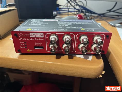 Quantasylum Qa402 Audio Analyser Audio Processors Equalisers Stereonet