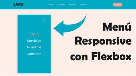 💻 Crear Un Menú Responsive Con Html Css Y Js 📱 Código Fuente Youtube