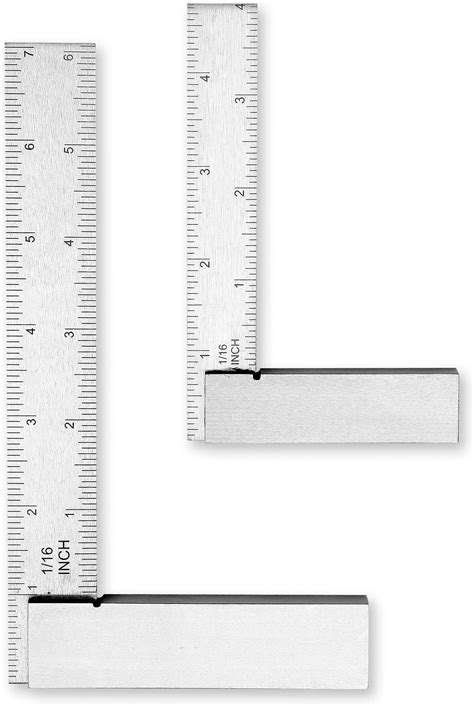 Groz 01102 4 Precision Machinist Square 48 Microns Squareness Amazon