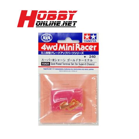 15421 Tamiya Gold Plated Terminal Set For Super II Chassis Shopee