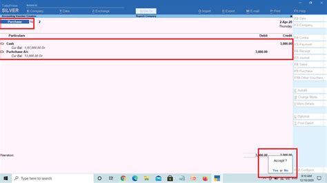 Accounting Voucher Entry In Tally Prime In Hindi Tally Prime Hindi Notes