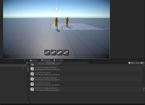two buttons for each action ask gamedev tv