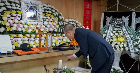 윤종진 보훈부 차관 故 임성철 소방장 빈소 조문