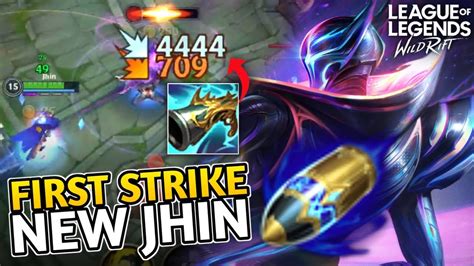 UPDATED JHIN BUILDS FIRST STRIKE Wild Rift YouTube